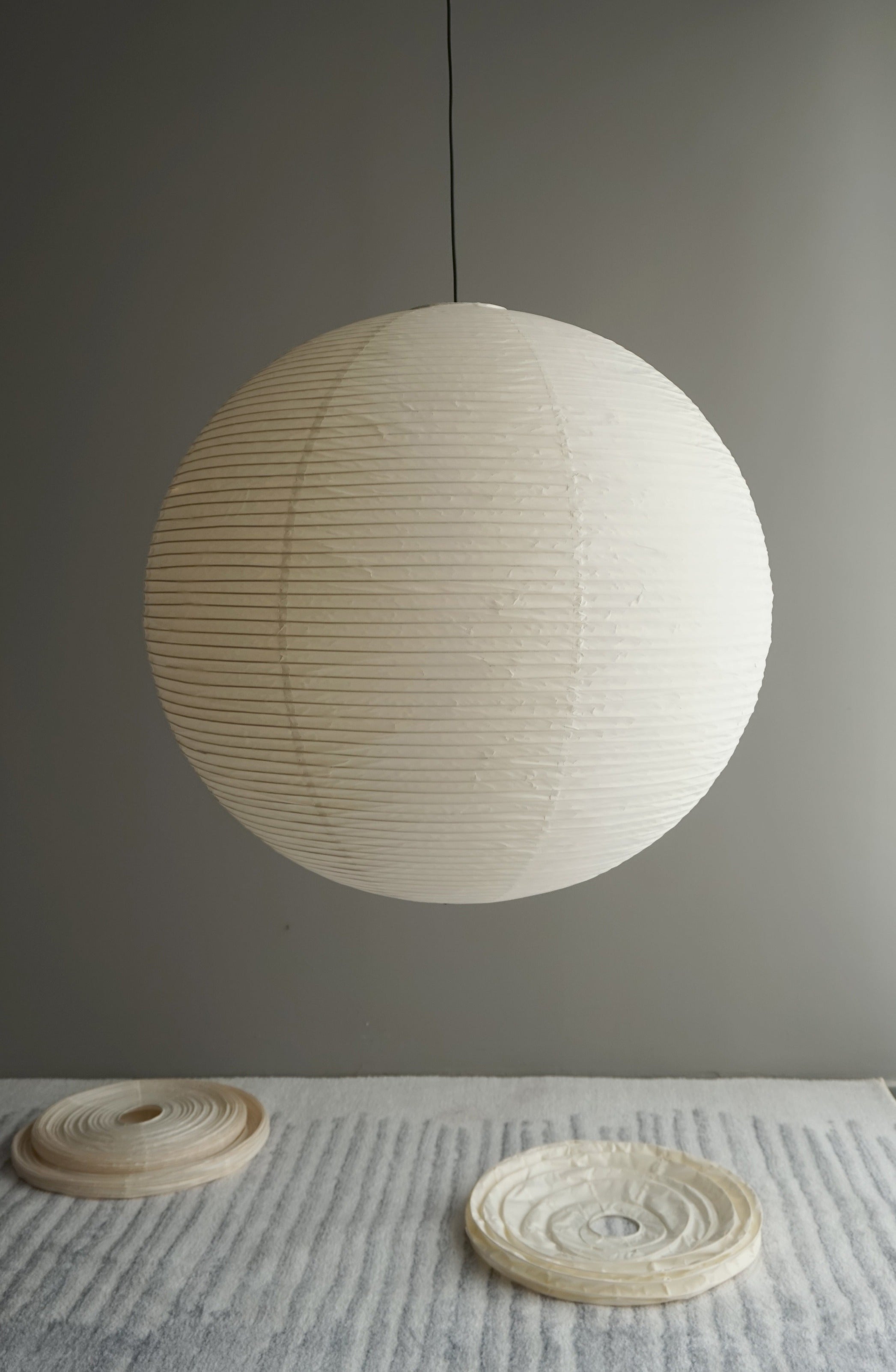 Washi Paper Akari Ceiling Pendant Lamp Noguchi-inspired 55A Diameter ...