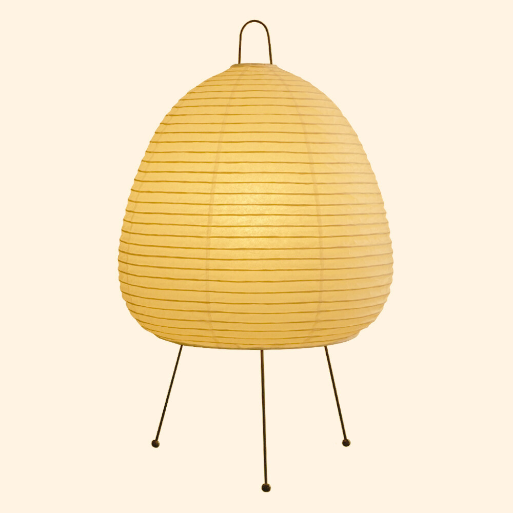 Harmony Glow Akari Lamp | Japanese Akari Paper Lamp High Quality Bamboo ...