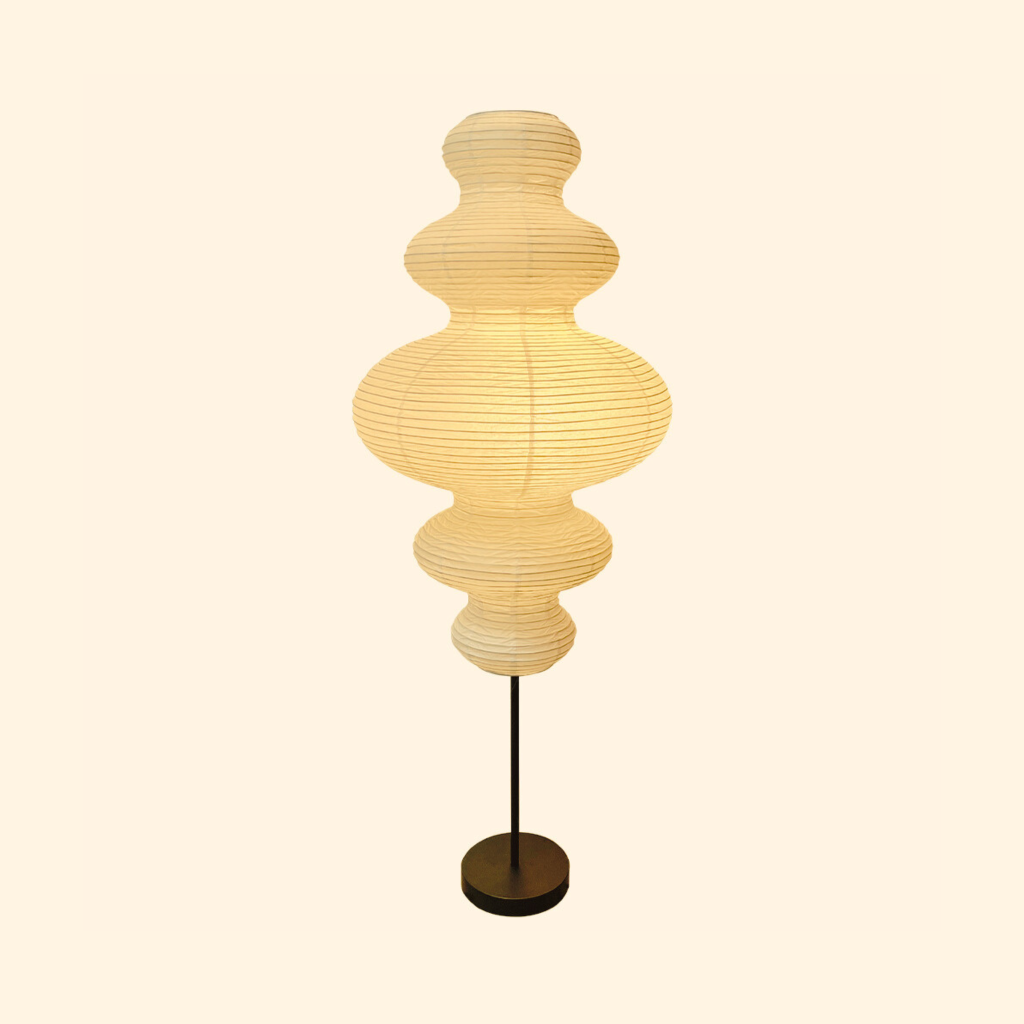 Akari Paper Lamps - Noguchi-inspired Akari paper lamps Washi Paper Rice ...