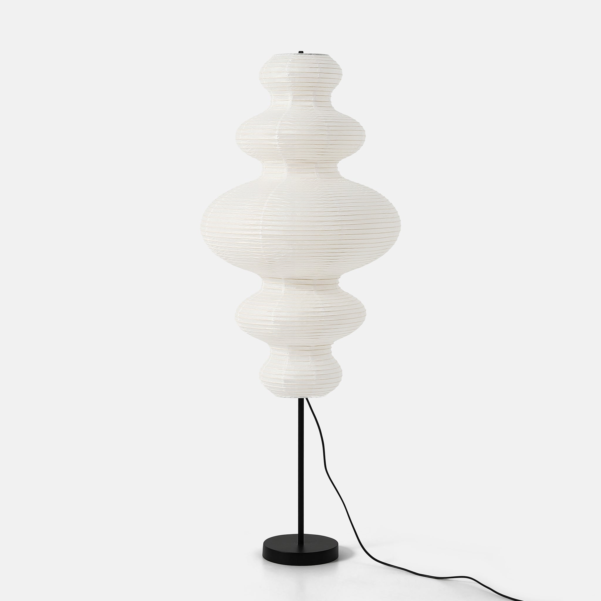 Zephyr Floor Lamp | Modern Japanese Craftsmanship | Akari Paper Lamp ...